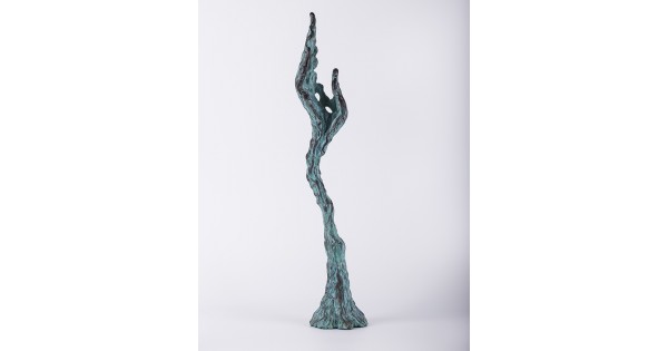Mâna strugure, sculptura in lut ars, artist: Petru Leahu, sculptura ...