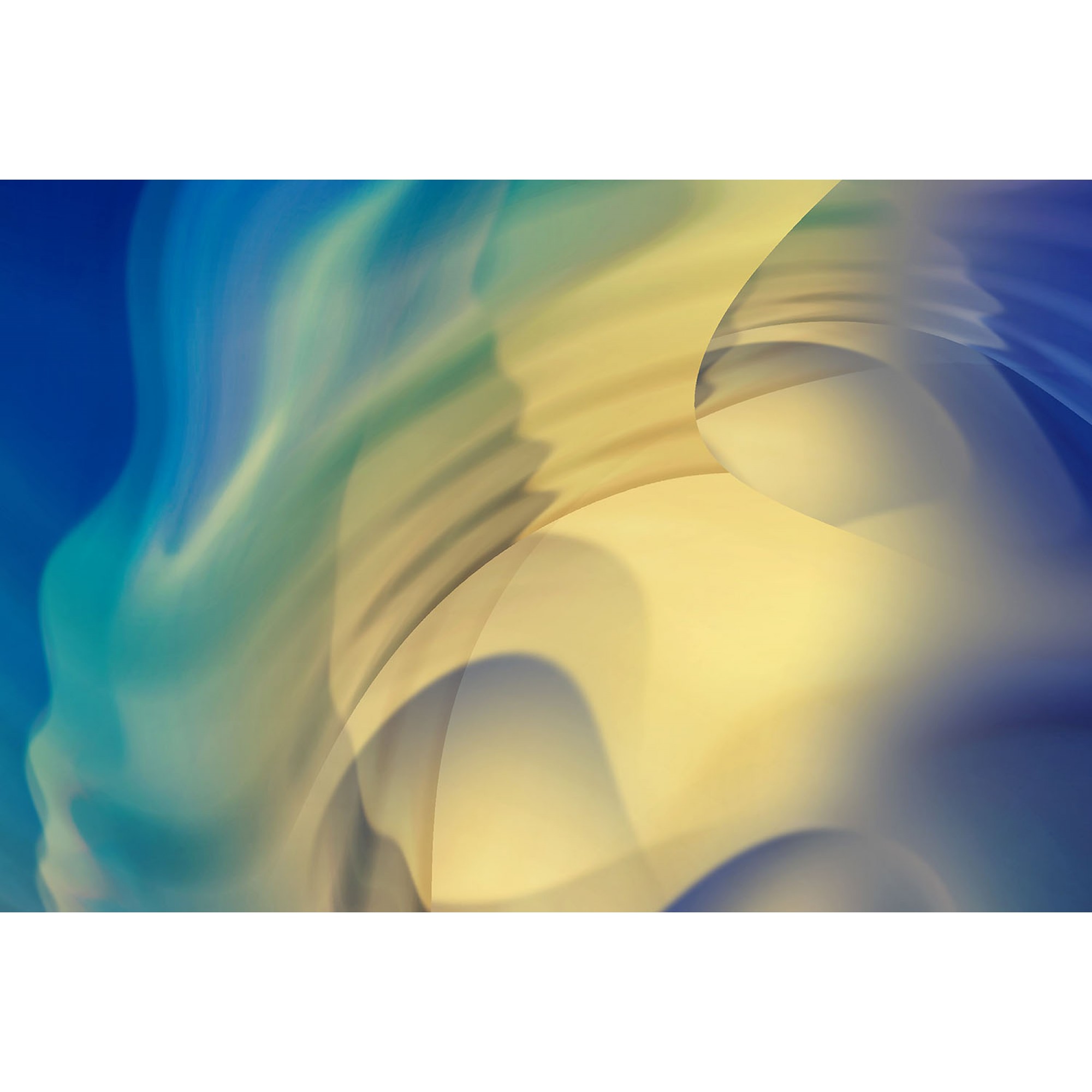 Acvatica 8, la margine de lumi, grafica digitala, artist Radu Pop
